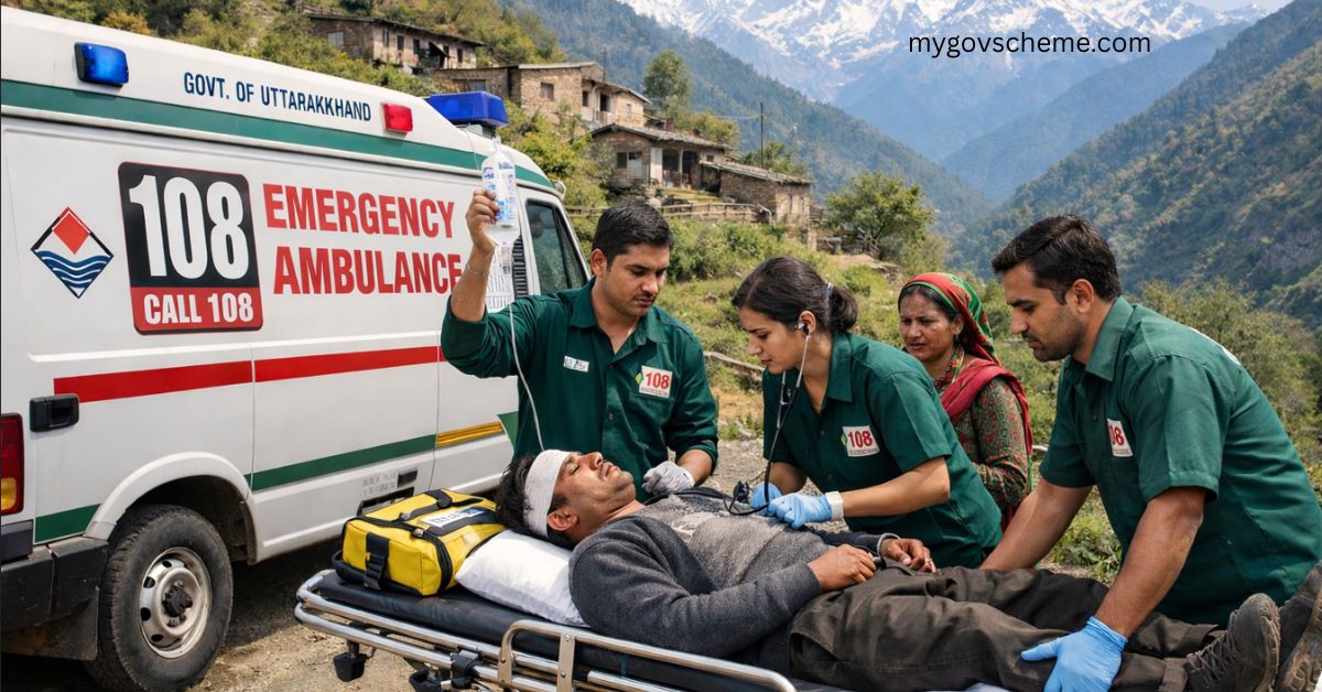 108 Emergency Ambulance Service Uttarakhand – Free 24×7 Medical Help